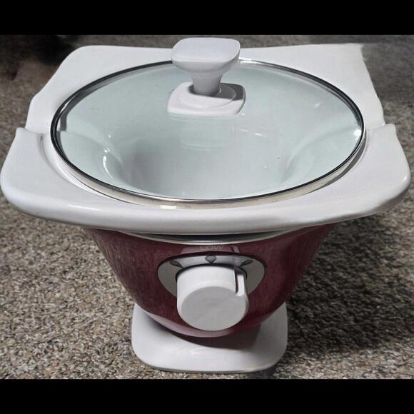 Kitchen | Back To Basics Red Square Crock | Poshmark